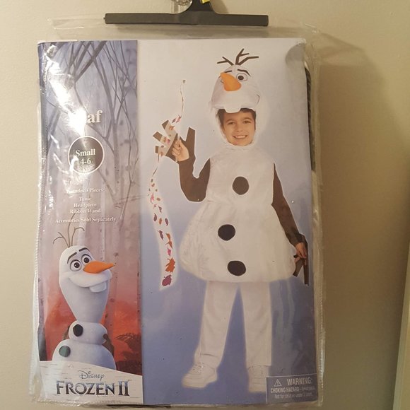 Disney | Costumes | New Disney Olaf Childrens Costume Frozen Ii | Poshmark